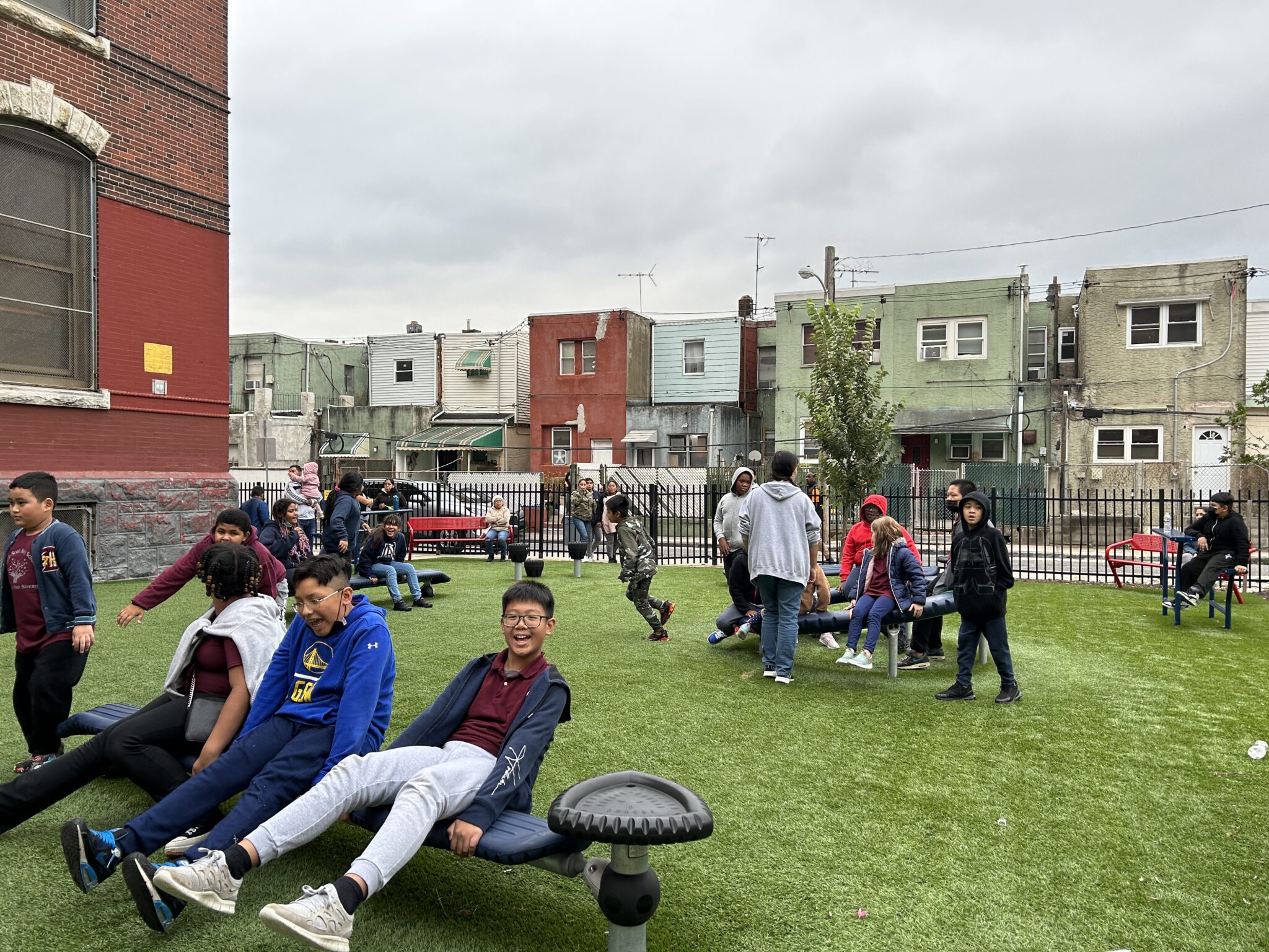 Dedication of our new play space! - Francis Scott Key School